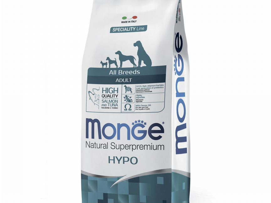 Корм для собак monge hypo 12 кг