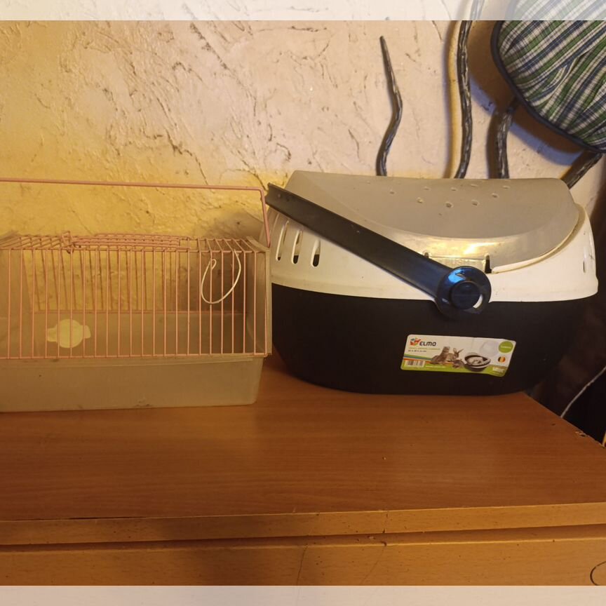 2 переноски для грызунов