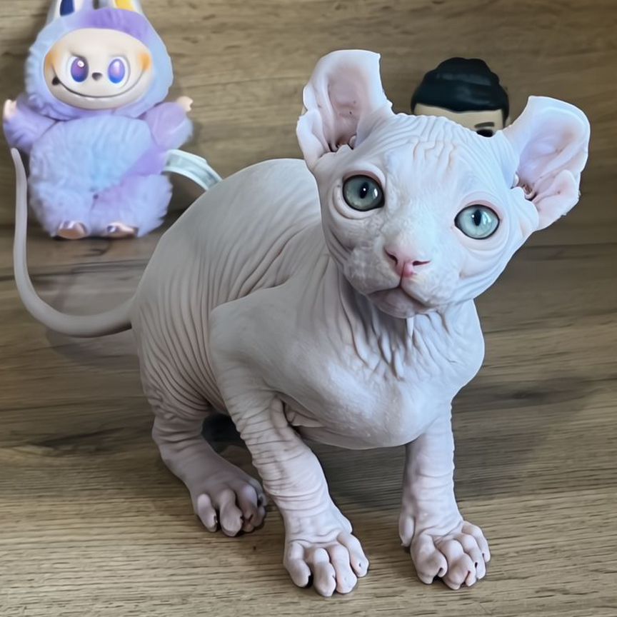 Канадский сфинкс котёнок