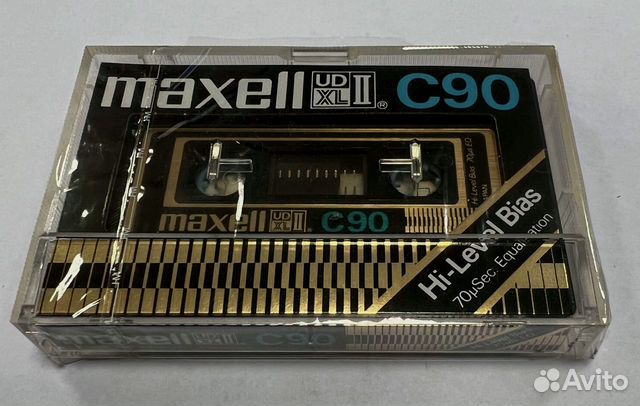 Аудиокассета Maxell UD XL II C90 купить в Москве | Электроника | Авито