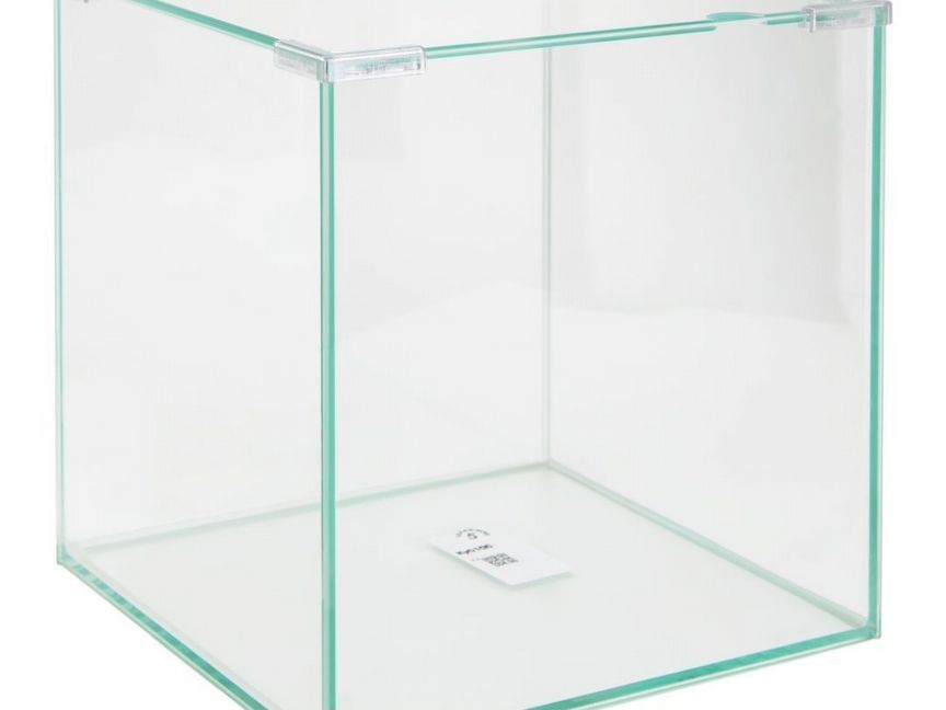 Аквариум куб с крышкой 30л