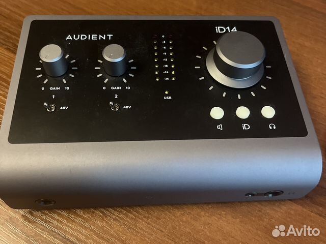 Audient id14 mkii (с проводом + коробка) купить в Санкт-Петербурге ...