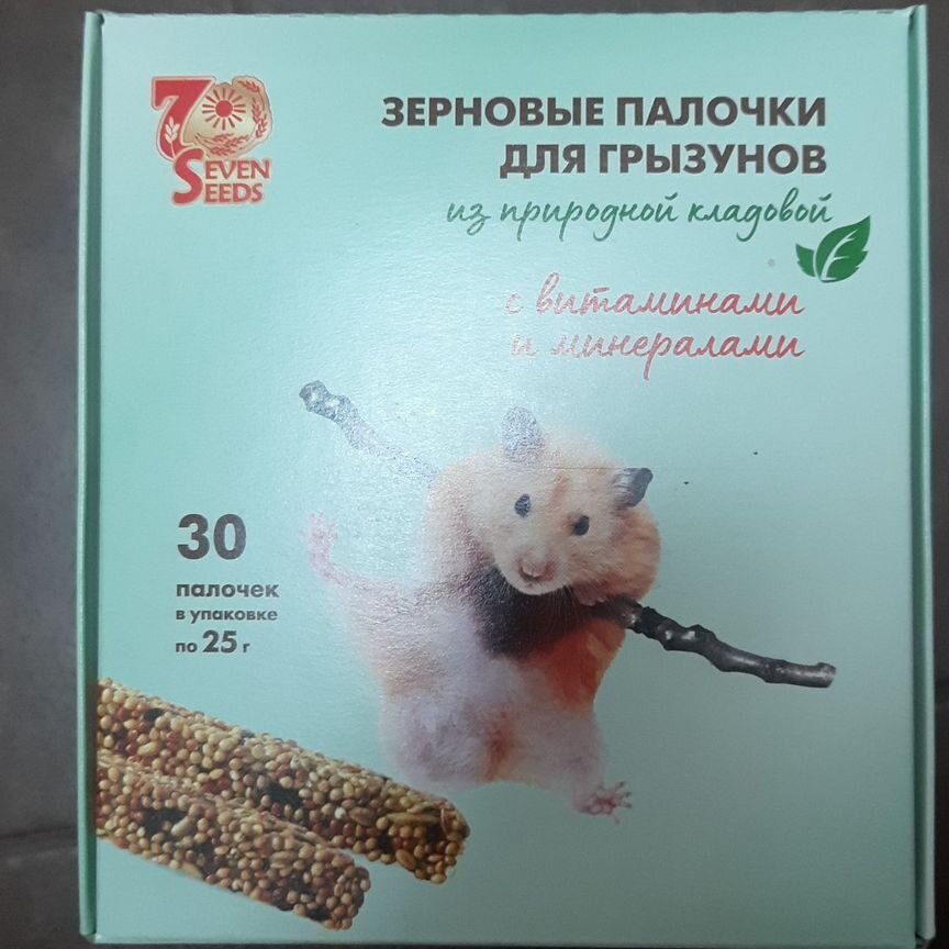 Зерновые палочки для грызунов