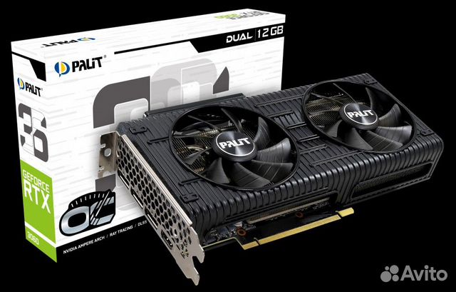 Видеокарта Palit GeForce RTX 3060 Dual OC 12GB купить в Екатеринбурге ...