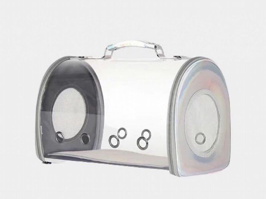 Прозрачная переноска для собак, кошек, грызунов