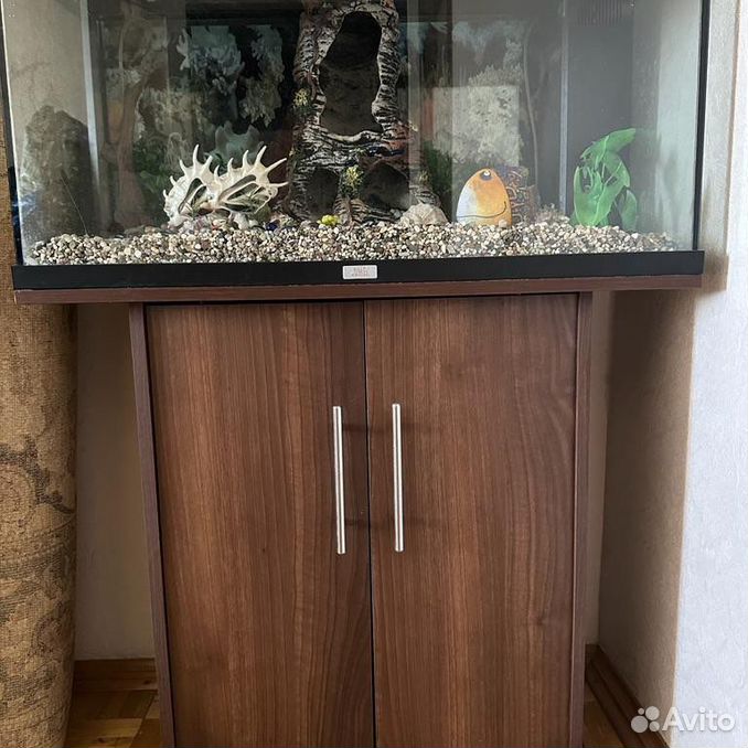 Аквариум с тумбой 120л б/у