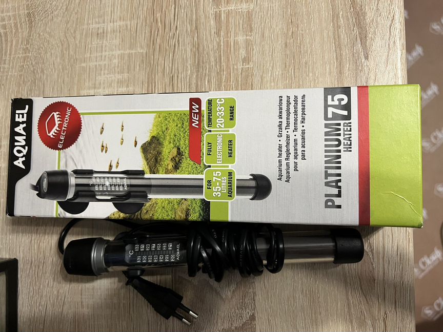 Обогреватель для аквариума aquael platinium 75w