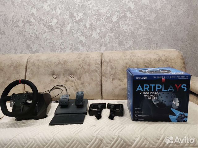 Игровой руль artplays v1200 vibro купить в Новокузнецке | Электроника ...