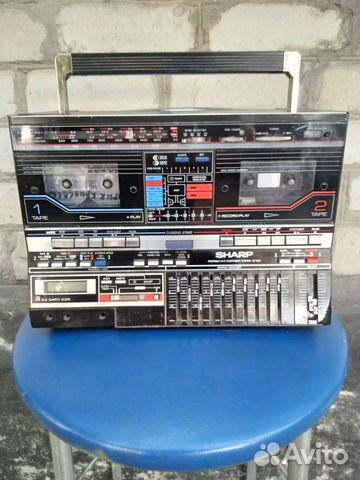 Магнитола Sharp GF-800z(bk) купить в Шахтах | Электроника | Авито