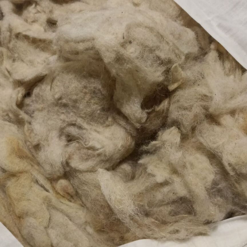 Шерсть овечья. 6 кг
