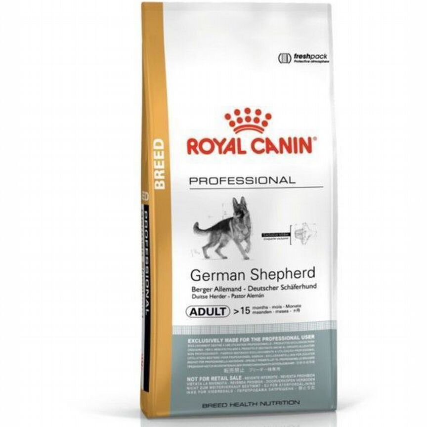 Корм для собак Royal Canin German Shepherd Adult