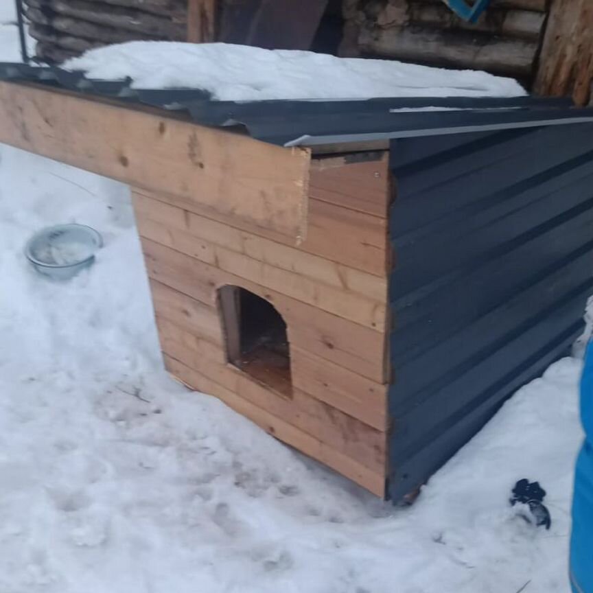 Будка утепленная,для кавказской овчарки