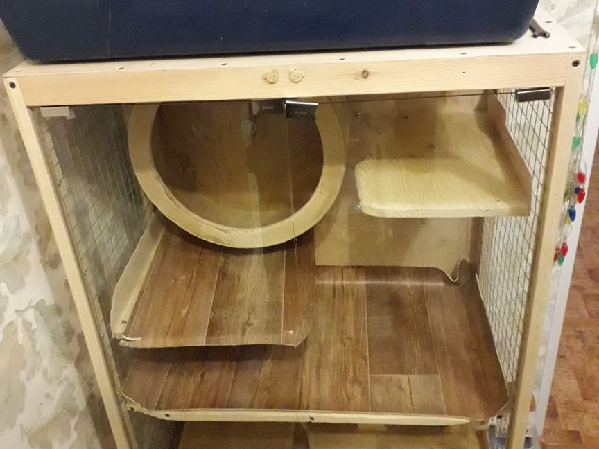 Витрину-клетка для шиншилл бу