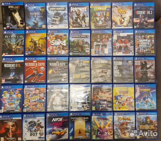 Лицензионные диски на PlayStation 4 купить в Омске | Электроника | Авито