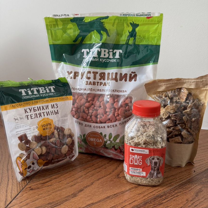 Лакомства для собак