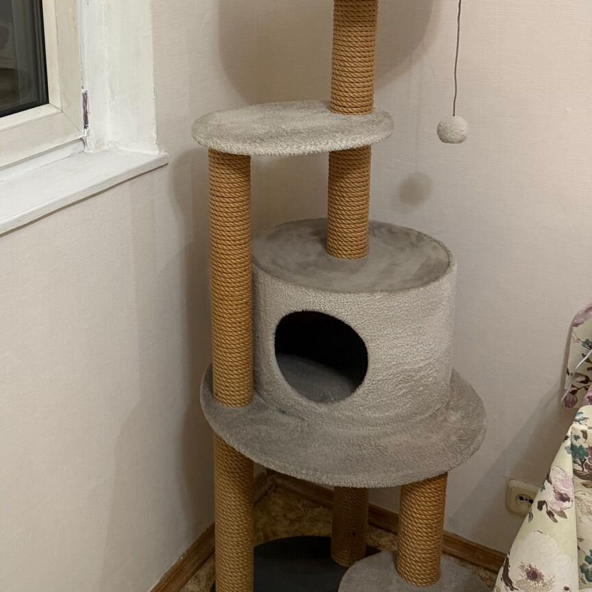 Домик когтеточка для кошки