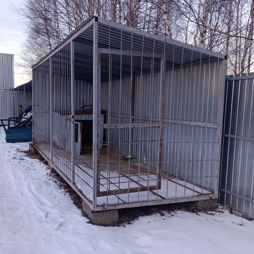 Вальер для крупных собак