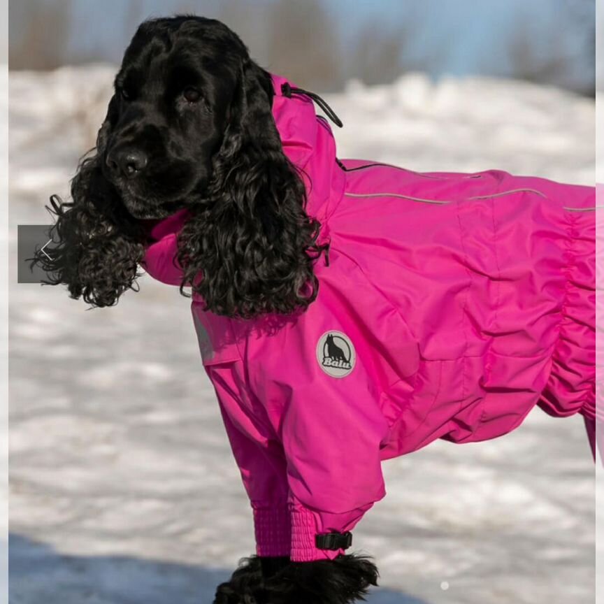 Комбинезон для собак зимний новый