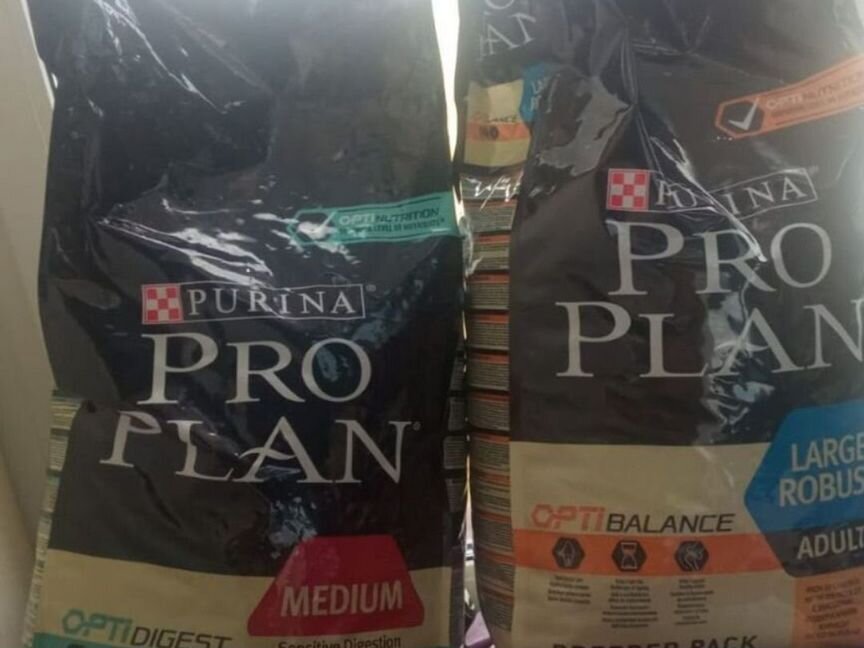 Корм для собак pro plan