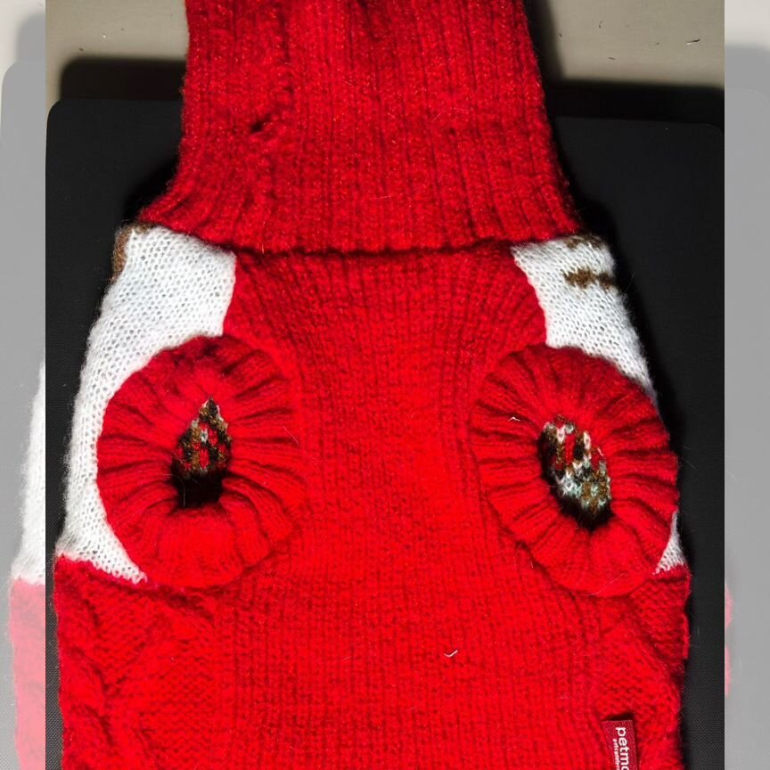 Свитер для средней собаки размер М