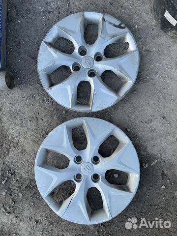 2 колпака хендэ солярис R15 Hyundai solaris купить в Москве с доставкой ...