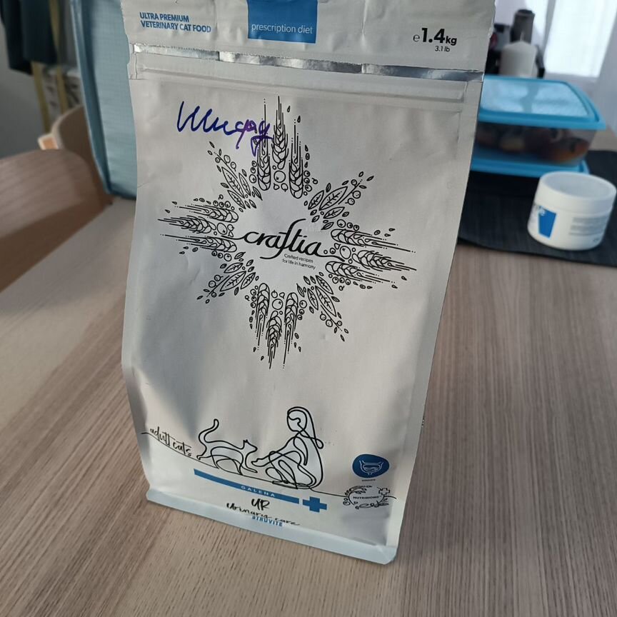 Корм для кошек craftia galena CAT urinary care