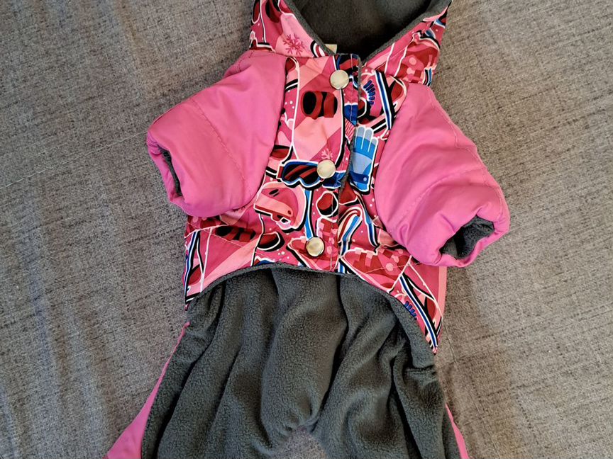 Зимний комбинезон для маленьких собак