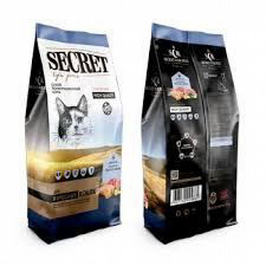 Сухой корм для кошек Secret Premium