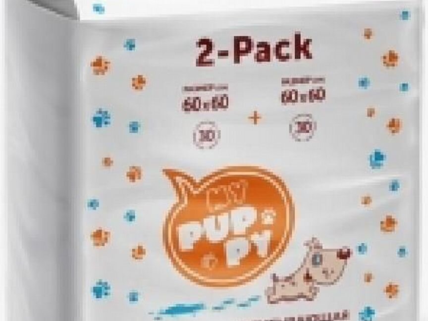 My Puppy Подстилка впитывающая одноразовая 60*60*6