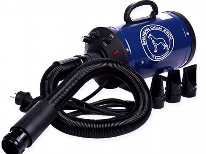 Фен компрессор для сушки животных