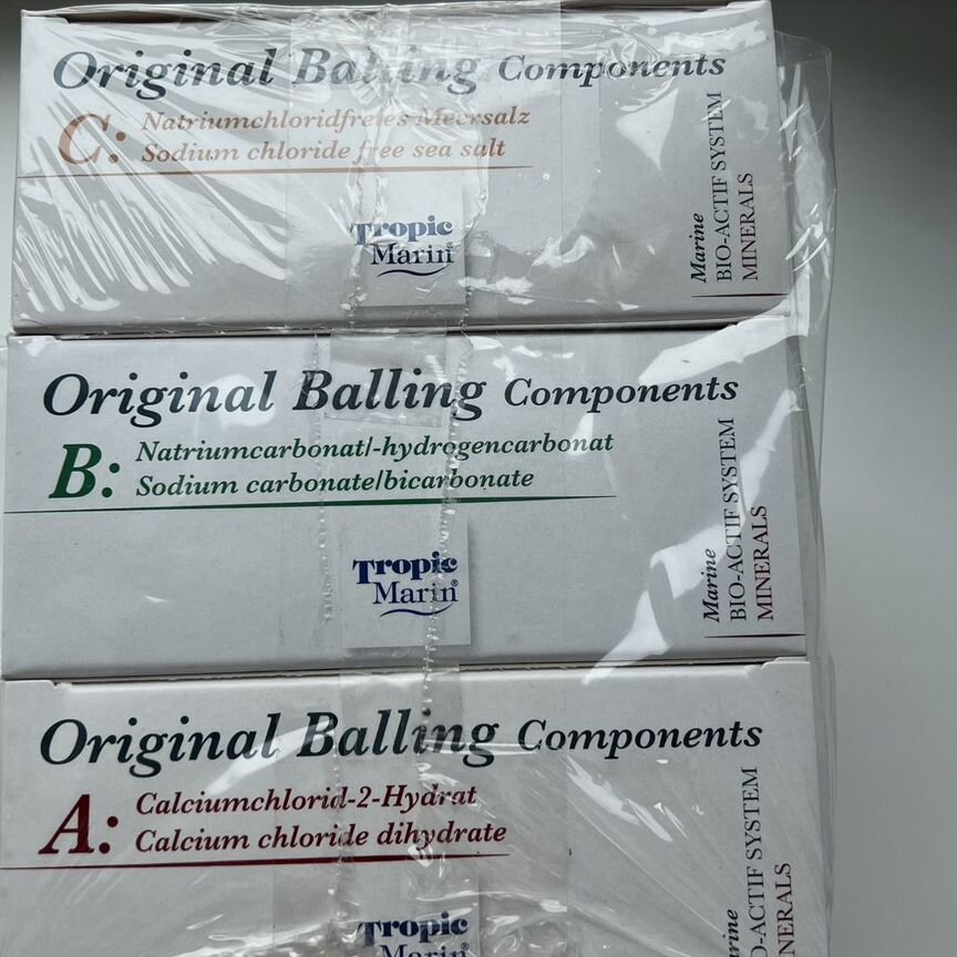 Баллинг компоненты А, В, С, Тропик Марин