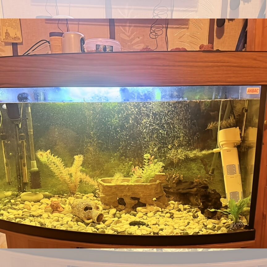 Аквариум с тумбой