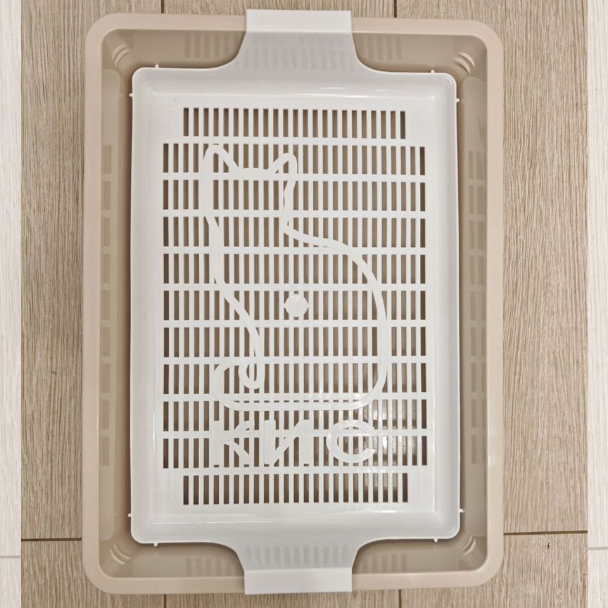 Лоток для кошек с сеткой 41x30x9см