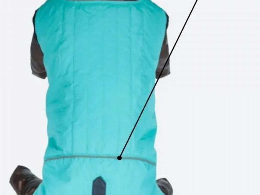 Попона демисезонная для средних собак (новая)