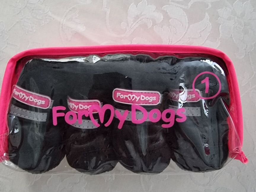 Тёплая обувь для собак