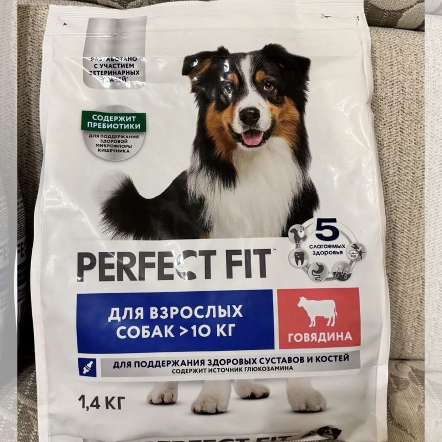 Корм для собак Perfect Fit 1,4 кг