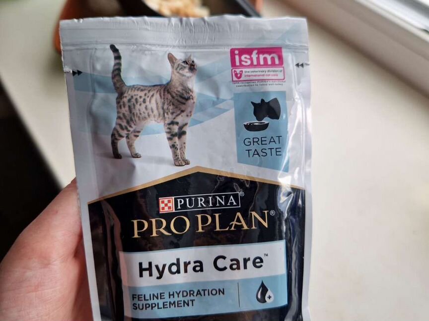 Корм proplan для кошек hydra care