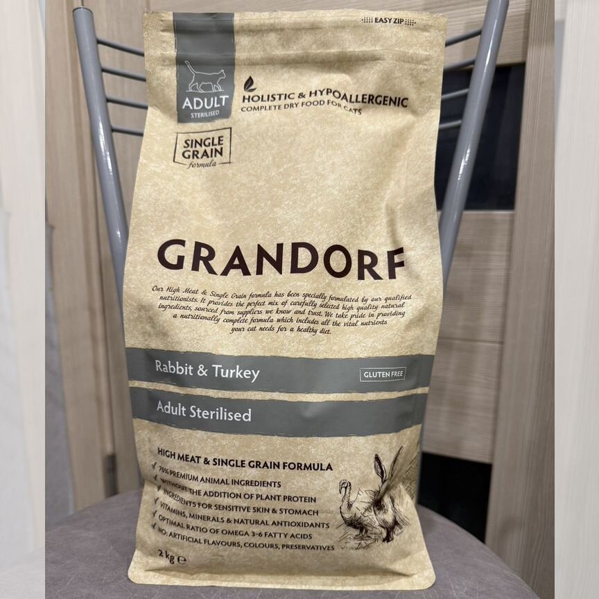 Корм для кошек Grandorf