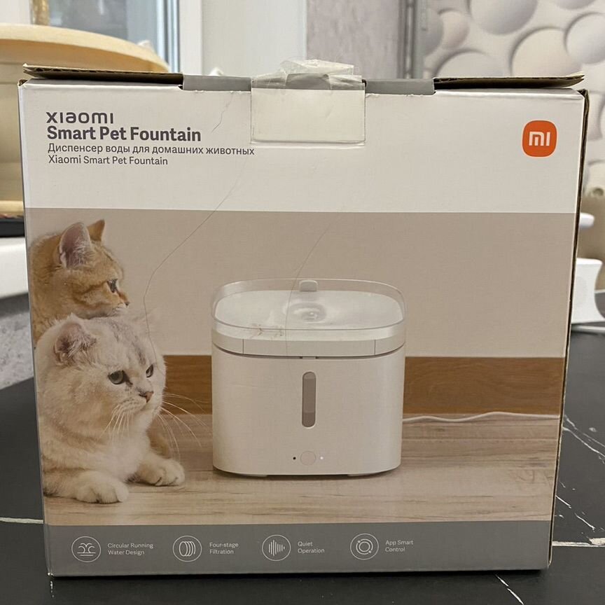 Автопоилка Xiaomi SMART Pet Fontain EU