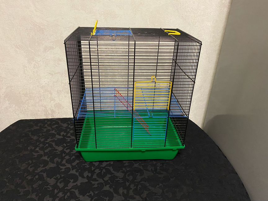 Клетка для хомяка (48х29х42 см) б/у