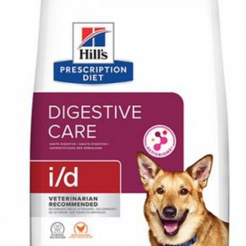Hill's i/d Digestive Care, курица 4кг для собак