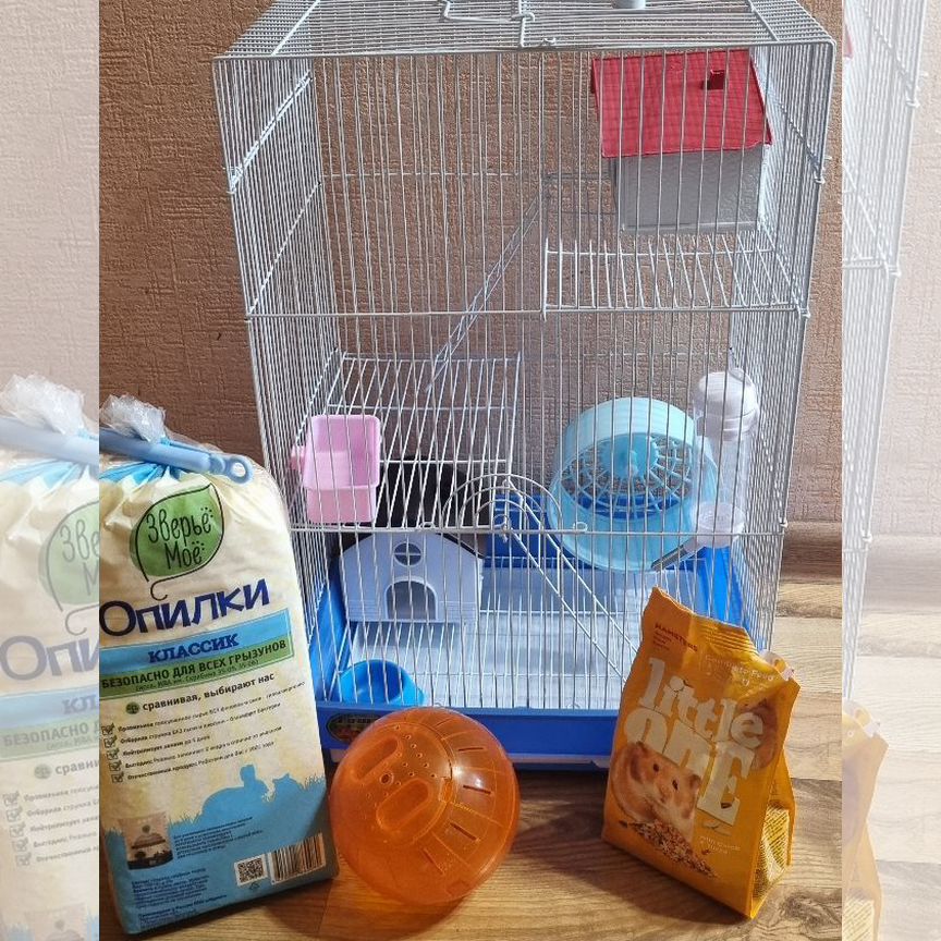 Клетка для хомяка большая