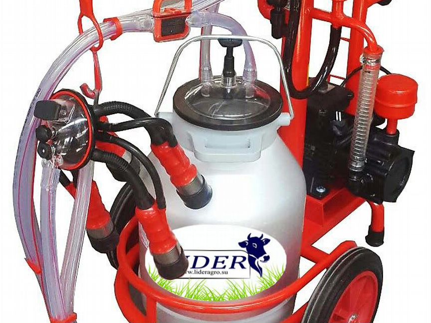 Доильный аппарат lider 25.4 попарного доения