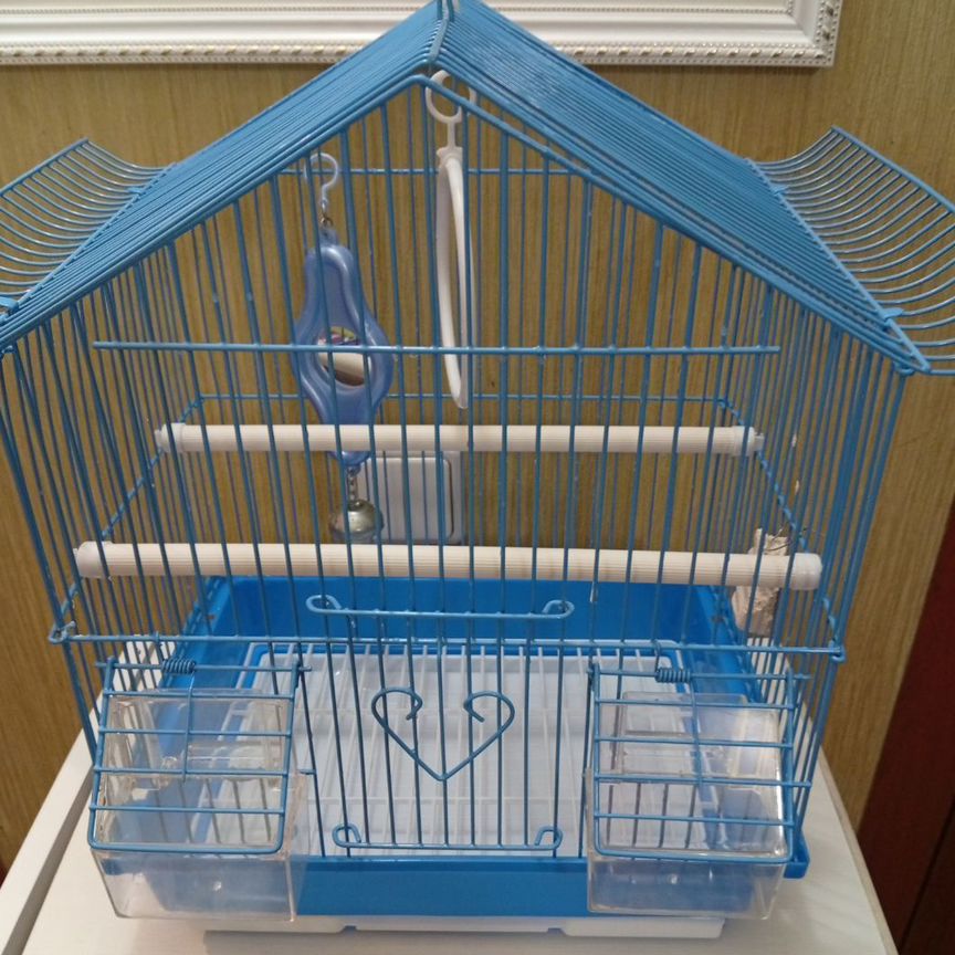 Клетка для попугая и крутилка для хомячков