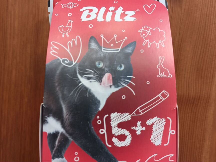 Кошачий корм Blitz