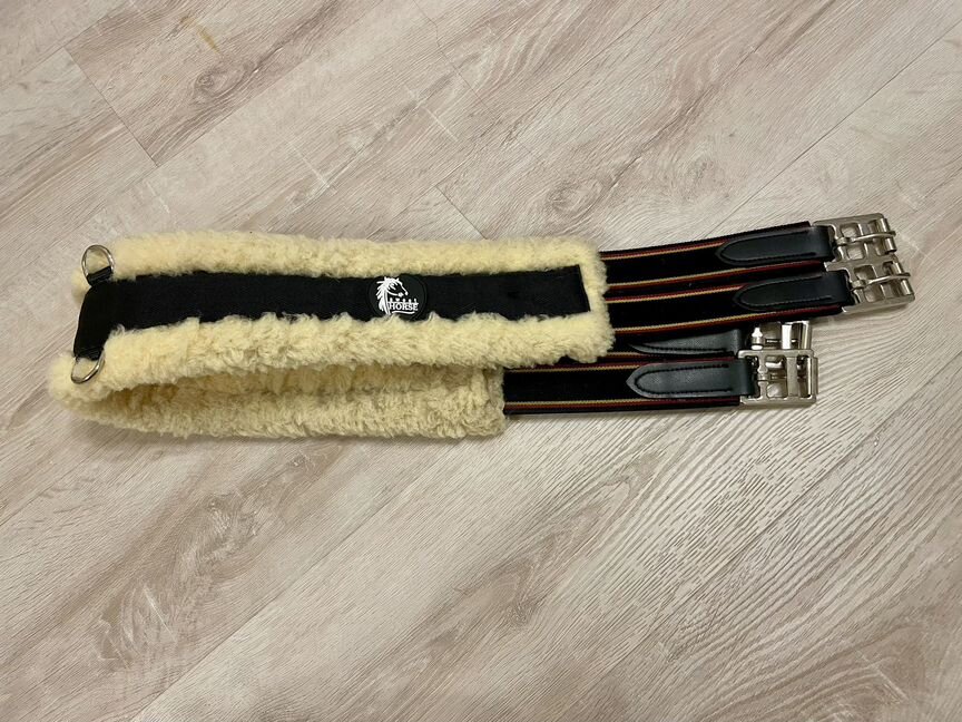 Подпруга конкурная 110 см с мехом