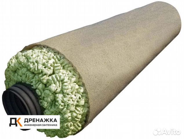 Труба дренажная Ф 110/300 с наполнителем (длина 3 купить в Москве ...