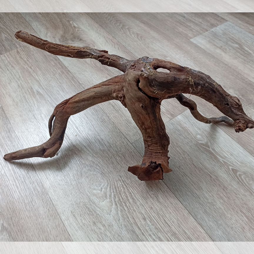 Коряга в аквариум натуральная