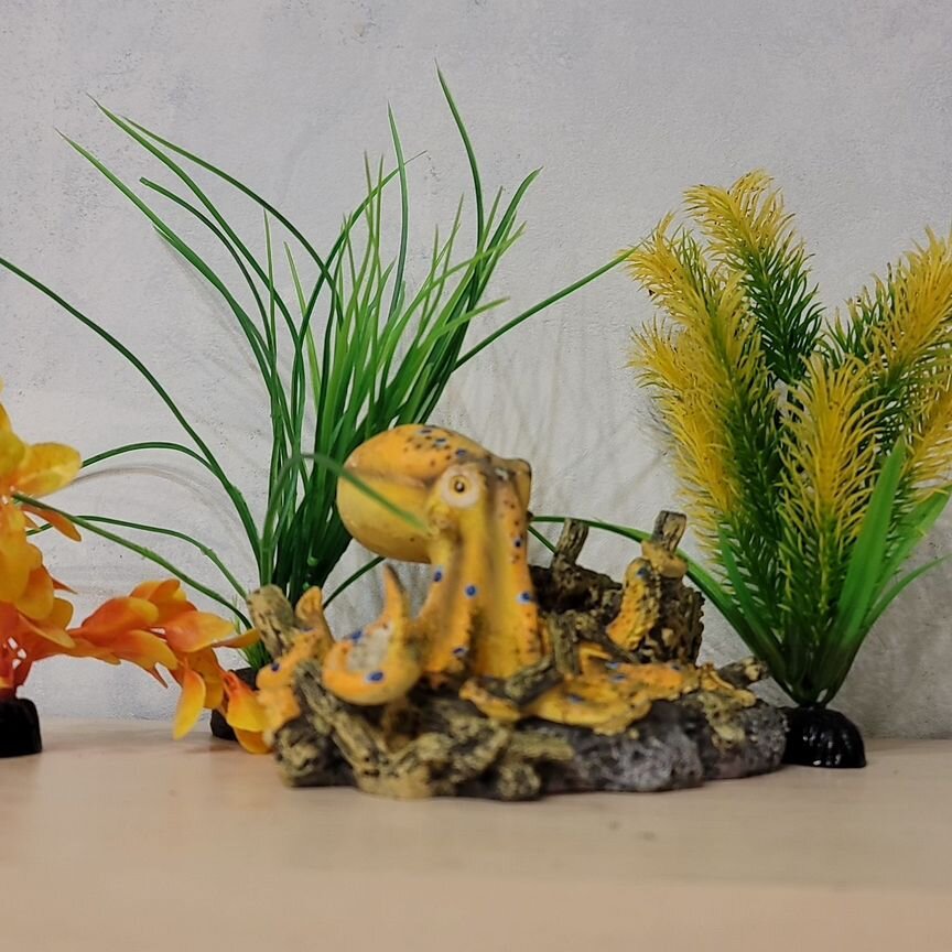 Декор в аквариум 10-20см