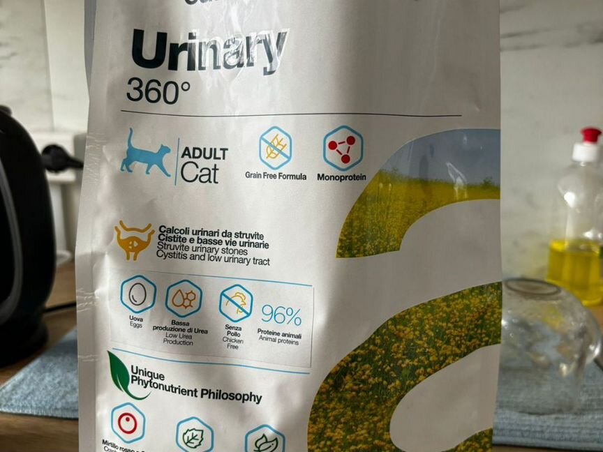 Корм для котов и кошек Уринари alleva